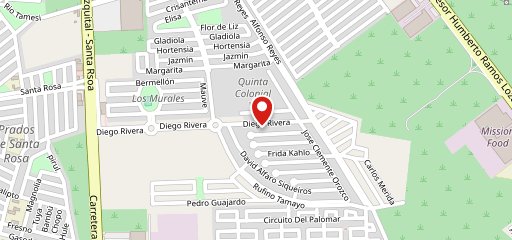 Antojeria Quinta Colonial, Ex-Hacienda Santa Rosa - Menú del ...