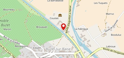 Au Bord de l’Eau, Buzet-sur-Baïse - Menu du restaurant, prix et avis