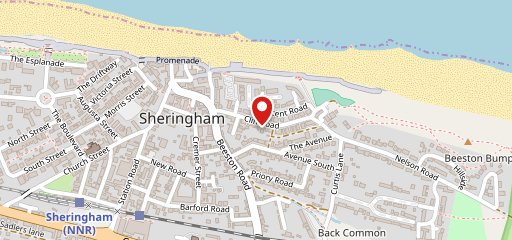 Beach Restaurant in Sheringham