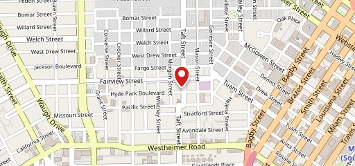 Boheme, Houston - Restaurant menu, prices and reviews