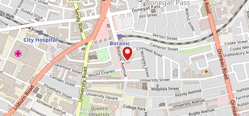 Bunsen Botanic Avenue, Belfast - Restaurant menu, prices and reviews