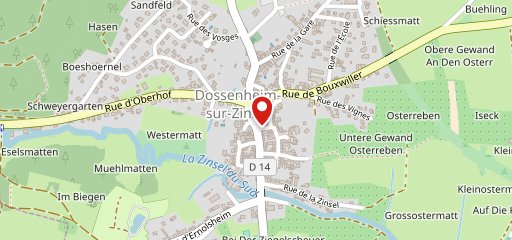 Café du Havre Dossenheim sur Zinsel, Dossenheim-sur-Zinsel - Menu du ...