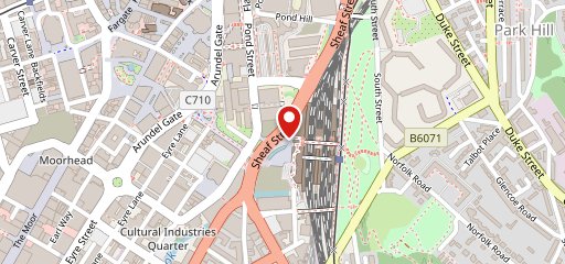 Caffe Ritazza, Sheffield Railway Station in Sheffield