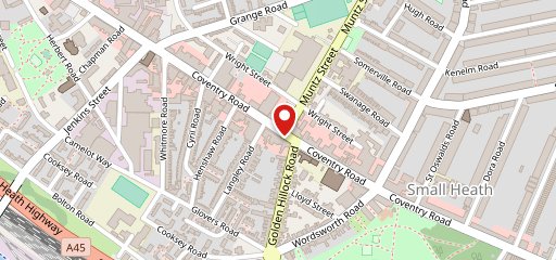 Cake Box, 483, Coventry Road in Birmingham - Restaurant menu