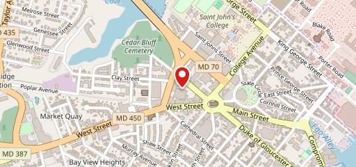 Calvert Street Café, Annapolis - Restaurant menu, prices and reviews