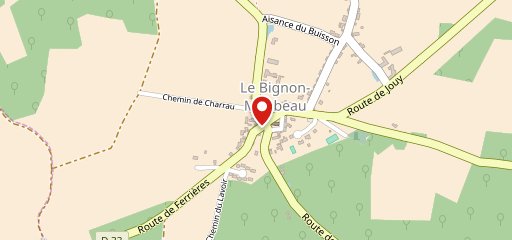 Chez Sonny au "Mirabeau", Le Bignon-Mirabeau - Restaurant menu, prices ...