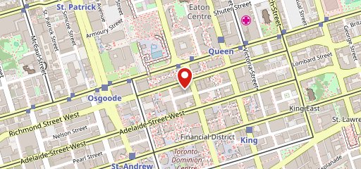 Daphne, Toronto, Queen - Restaurant menu, prices and reviews