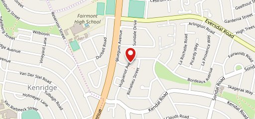 Evert Opstal Restaurant, Cape Town - Restaurant menu, prices and reviews