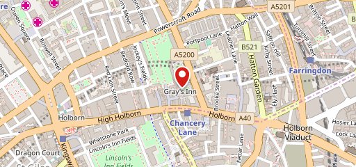 Gray's Inn Bridge Bar, London - Restaurant menu, prices and reviews