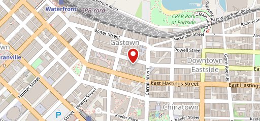 GRETA Bar YVR, Vancouver - Restaurant menu, prices and reviews