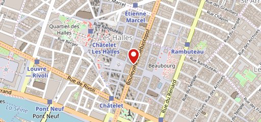 KFC Paris Châtelet, Paris, Les Halles (métro de Paris) - Menu du ...