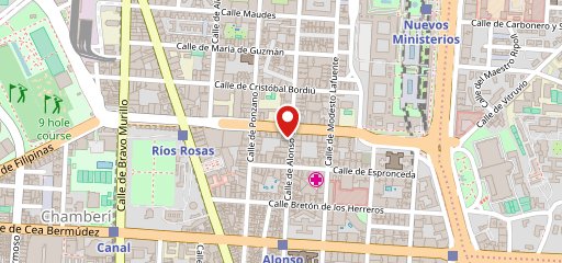 La Mordida Ríos Rosas, Madrid, Estación de Ríos Rosas - Menú del ...