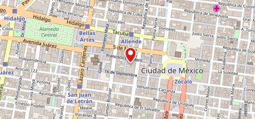 La 701 Cantina Sinaloense, Ciudad de México - Menú del restaurante ...