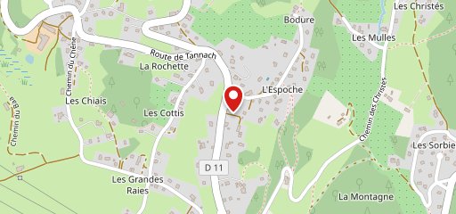 Restaurant de l'Hôtel La Rochette Labaroche, Labaroche - Menu du ...