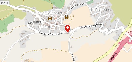 LE BISTRO GOURMAND, Le Broc - Menu du restaurant, prix et avis