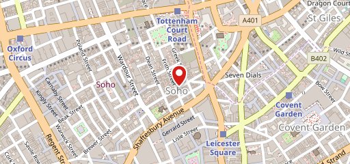 Little Italy, London, Tottenham Court Road - Restaurant menu, prices ...