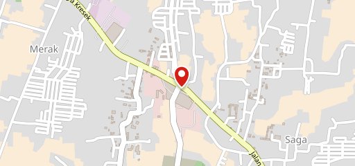 Mie ayam bakso Rudal Pertigaan pasar sentiong restaurant, Saga ...