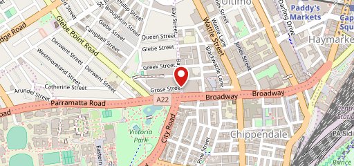 Off Broadway Hotel in Ultimo - Restaurant menu and reviews