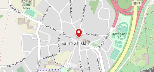 PIZZERIA DE L'ABBAYE SAINT GHISLAIN, Saint-Ghislain - Menu du ...