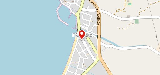 Zafiris Fish Tavern - TERRASSE der Taverne, Plataria - Restaurant menu ...