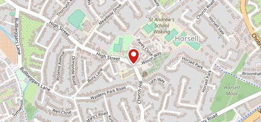 The Red Lion, Woking - Restaurant menu, prices and reviews