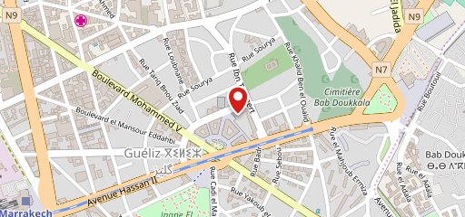 Restaurant Kui-Zin Marrakech Gueliz, Marrakesh - Restaurant menu ...