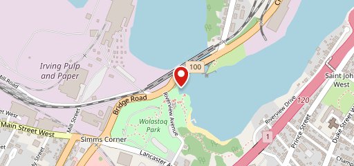 Reversing Falls Restaurant at Stonehammer UNESCO Global Geopark, Saint ...