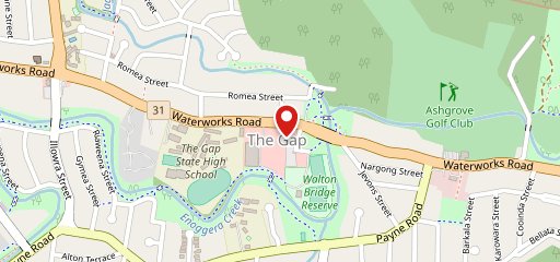 The Gap Canteen, The Gap - Restaurant menu, prices and reviews