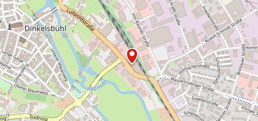 Softeis Stand Rewe Dkb restaurant, Dinkelsbühl