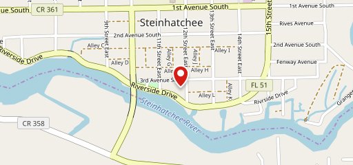 Steinhatchee River Inn and Marina, Steinhatchee - Restaurant menu ...