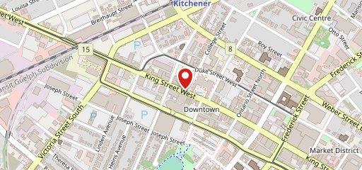 Comida rápida Subway, Kitchener, 250 King St W Unit 200 - Carta del ...