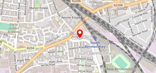 Sunrise, 15 Ilderton Road in London - Restaurant menu