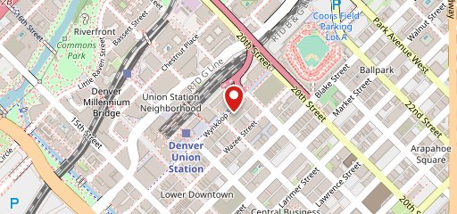 The Boiler Room, 1801 Wynkoop St in Denver - Restaurant menu