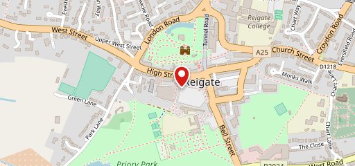The Cage, Reigate - Restaurant menu, prices and reviews