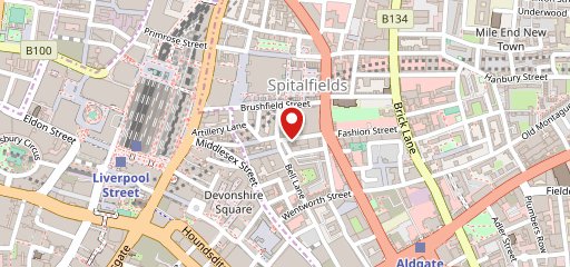 Crispin, London - Restaurant menu, prices and reviews