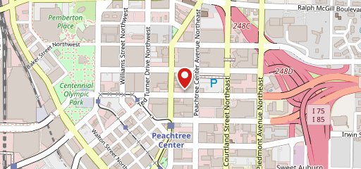 The Hub at Peachtree Center, Atlanta - Restaurant menu, prices and reviews