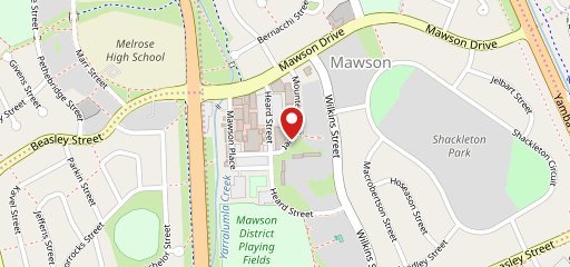 The Mawson Club, Mawson - Restaurant menu, prices and reviews