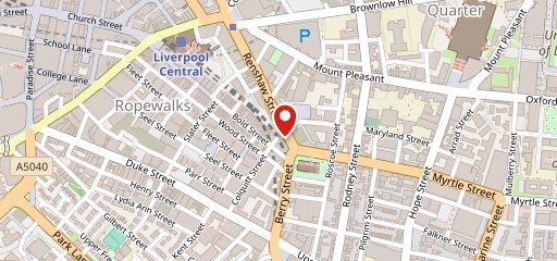 Tiger Rock Restaurant Renshaw Street, Liverpool - Restaurant menu ...