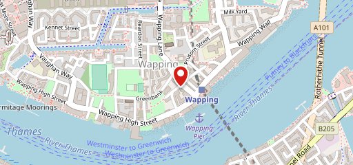 Wapping Tavern, London, Shadwell - Restaurant menu, prices and reviews