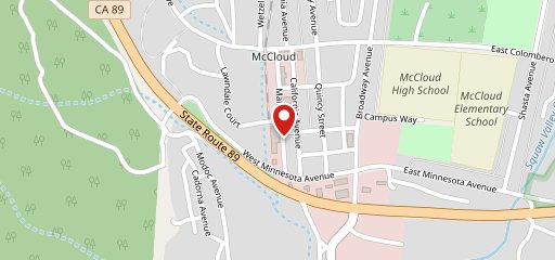 White Mountain Fountain in McCloud