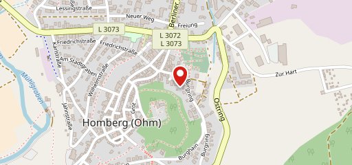 Zum Schlossberg restaurant, Homberg (Ohm)