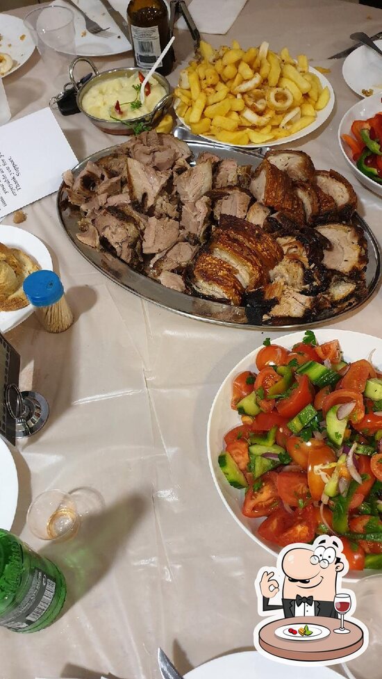 Menu at Evia Greek Club, Woodville South