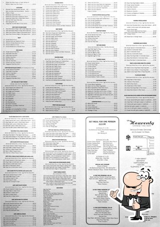 Heavenly Chinese, Ashington - Restaurant menu, prices and reviews