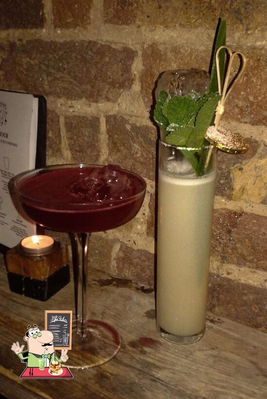 Menu at Clarendon Cocktail Cellar pub & bar, London