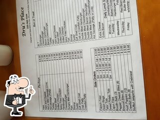 Dru's Place, Convent - Restaurant menu, prices and reviews