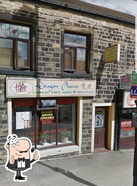 Menu at Dragon Phoenix fast food, Cleckheaton