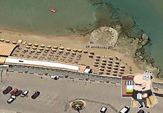 Menu au Lido Bar, Lido di Noto