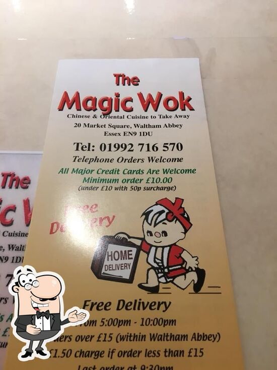 Menu at Magic Wok fast food, Edenbridge