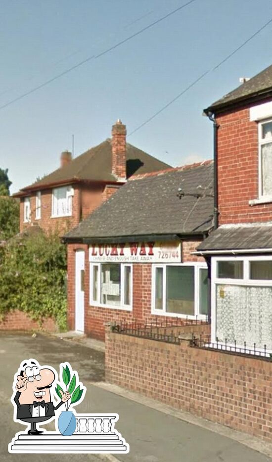 Menu at Lucky Way fast food, Ryhill