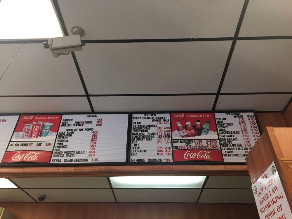 Menu at Brock's Mkt. & Deli restaurant, Newport